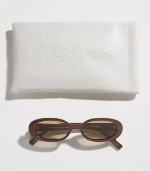 Le Specs Oval Sunglasses