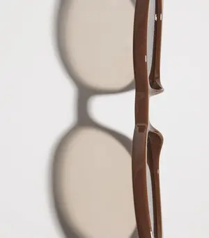 Le Specs Oval Sunglasses
