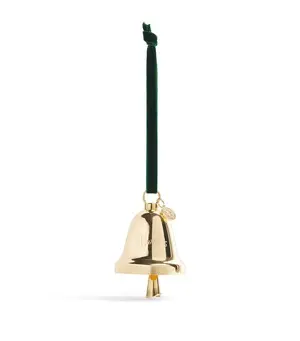 Harrods Golden Bell Tree Decoration - White