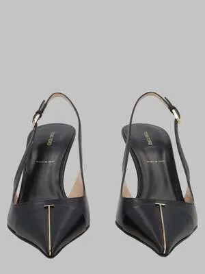 TOM FORD Slingback Heels With Sculptural Detail