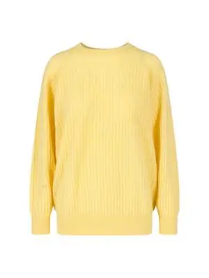 FRAME 100% Cashmere Sweater - Yellow