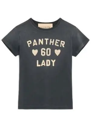Valentino Garavani Round Neck Printed T-shirt - Rosa