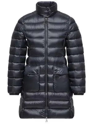Moncler Long Down-filled Coat - Blu