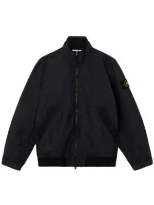 Stone Island Stand Collar Technical Jacket - Nero