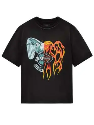 Amiri Graphic Print Round-neck T-shirt
