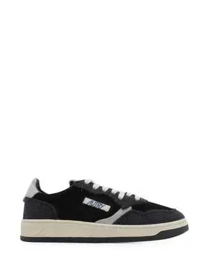 AUTRY AUTRY Medalist Low Velvet And Felt Sneakers Nero