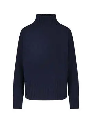 DRUMOHR 100% Merino Wool Knit Sweater For - Blue