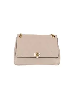 Tory Burch Premium Cow Leather Shoulder Bag For - Grey