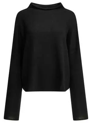LISA YANG 100% Cashmere Knitwear Sweater - Black