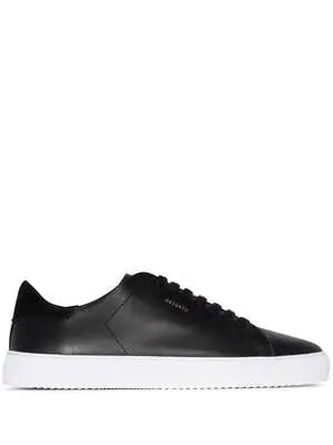 Axel Arigato Leather Sneakers With Removable Cushioned Footbed And Rubber Outsoles - Nero