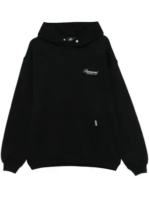 REPRESENT Owners Club Script Hoodie - Black