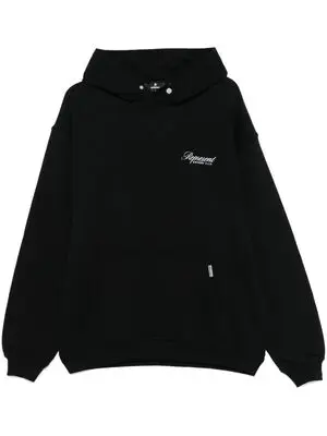 REPRESENT Owners Club Script Hoodie - Black