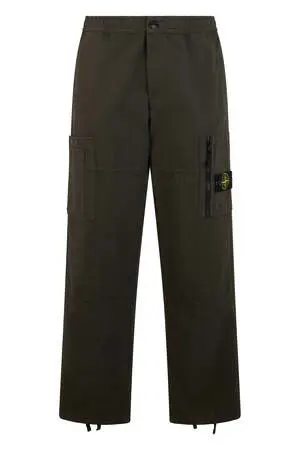 Stone Island Wide Leg Cargo Pants