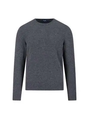 DRUMOHR Crewneck Knit Sweater - Grey