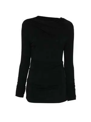 ENTIRE STUDIOS Long Sleeve Draped Top