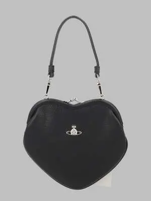 VIVIENNE WESTWOOD Shoulder Bag With Chain Strap - Black