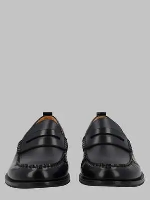 Hugo Leather Loafers For - Black