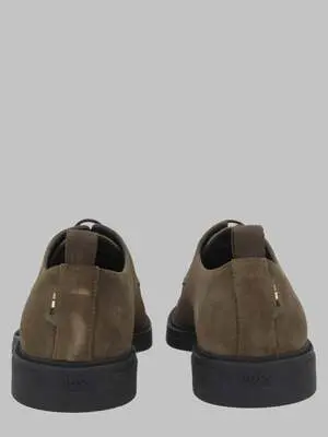 BOSS Leather & Rubber Loafers