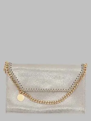 Stella McCartney Falabella Mini Wallet Bag - Grey