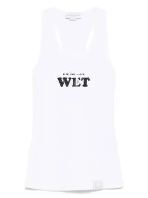Stella McCartney Sleeveless Graphic Crewneck Top