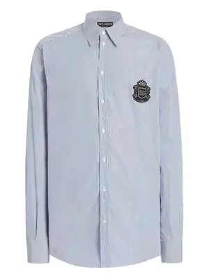 Dolce & Gabbana Front Button Shirt With Button Cuffs