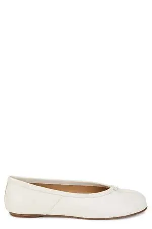 MAISON MARGIELA Tabi Ballerinas In Calfskin
