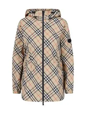 Burberry Lightweight Polyester Jacket - Beige