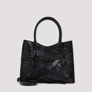 Balenciaga Le City Mini Tote Handbag - Black