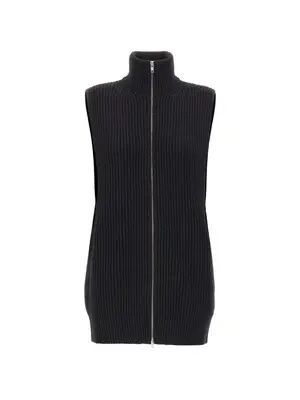 MAISON MARGIELA Wool Vest - Black