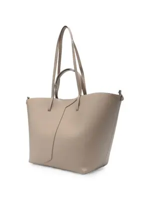 Emporio Armani Medium Leather Tote Bag