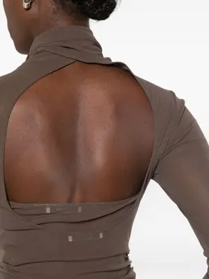 LEMAIRE Ballerina Foulard Top - Brown