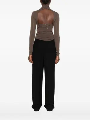 LEMAIRE Ballerina Foulard Top - Brown