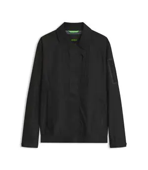 BOSS Water-repellent Blouson Jacket With Welded Front Placket