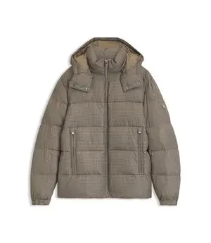 BOSS Patterned Casual Jacket For Modern Layering - Light Brown
