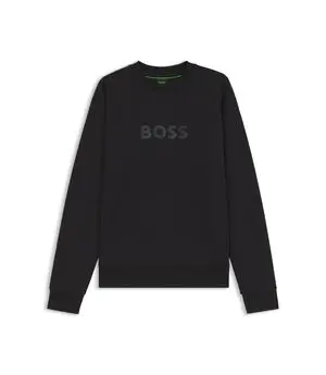 BOSS Crewneck Sweatshirt With Puffed Logo