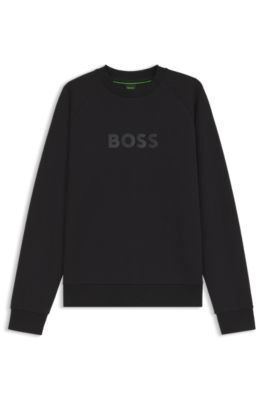 BOSS Crewneck Sweatshirt With Puffed Logo