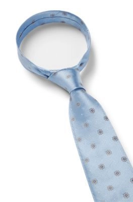 BOSS One Silk Tie With Jacquard Pattern