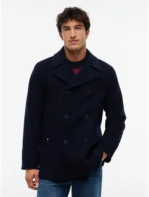 Tommy Hilfiger Classic Wool-blend Peacoat