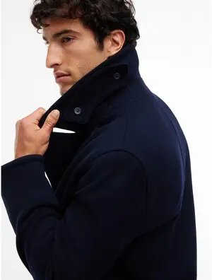 Tommy Hilfiger Classic Wool-blend Peacoat