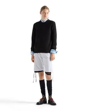 Prada Poplin Bermuda Shorts