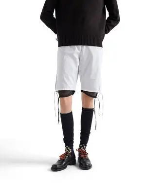 Prada Poplin Bermuda Shorts