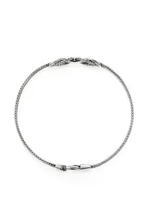 John Hardy Sterling Woven Chain Love Knot Bracelet
