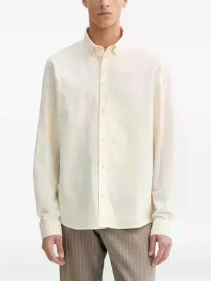 LES DEUX Konrad Long-sleeve Shirt - Neutrals