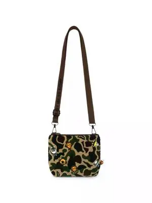 A BATHING APE Camo Baby Milo Shoulder Bag