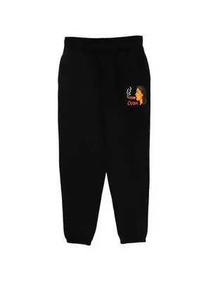 MELT Graphic-print Track Pants - Black