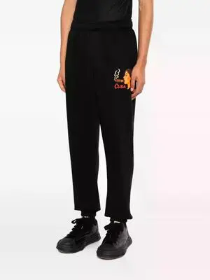 MELT Graphic-print Track Pants - Black