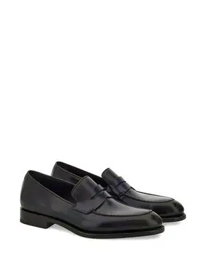 FERRAGAMO Tramezza Penny Loafers
