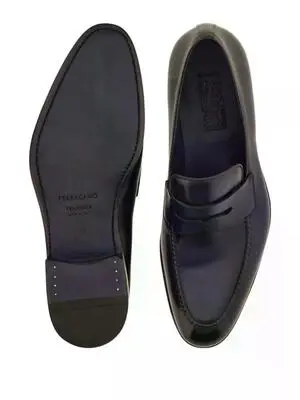 FERRAGAMO Tramezza Penny Loafers