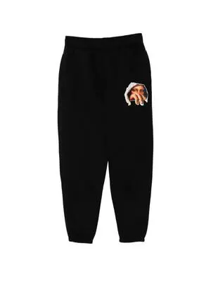 MELT Graphic-print Track Pants - Black