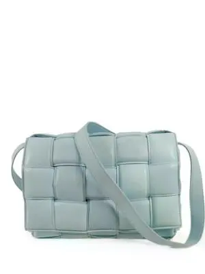 Bottega Veneta 2021 Padded Cassette Shoulder Bag - Blue